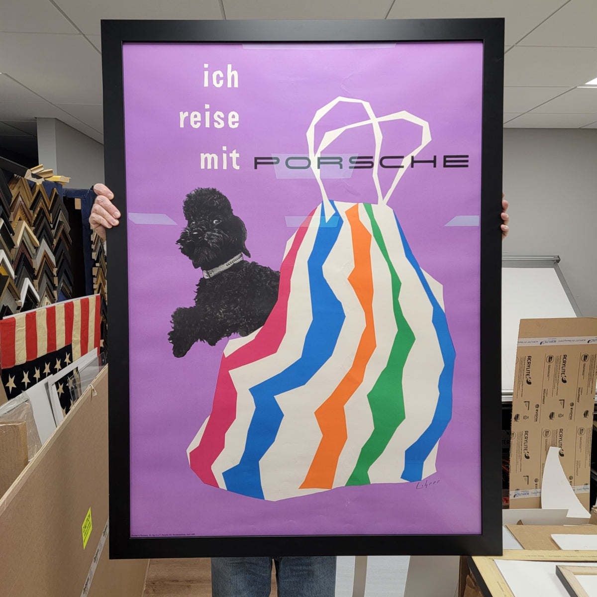 Customer Feedback...and a Framed Poster – Vintage Car Posters