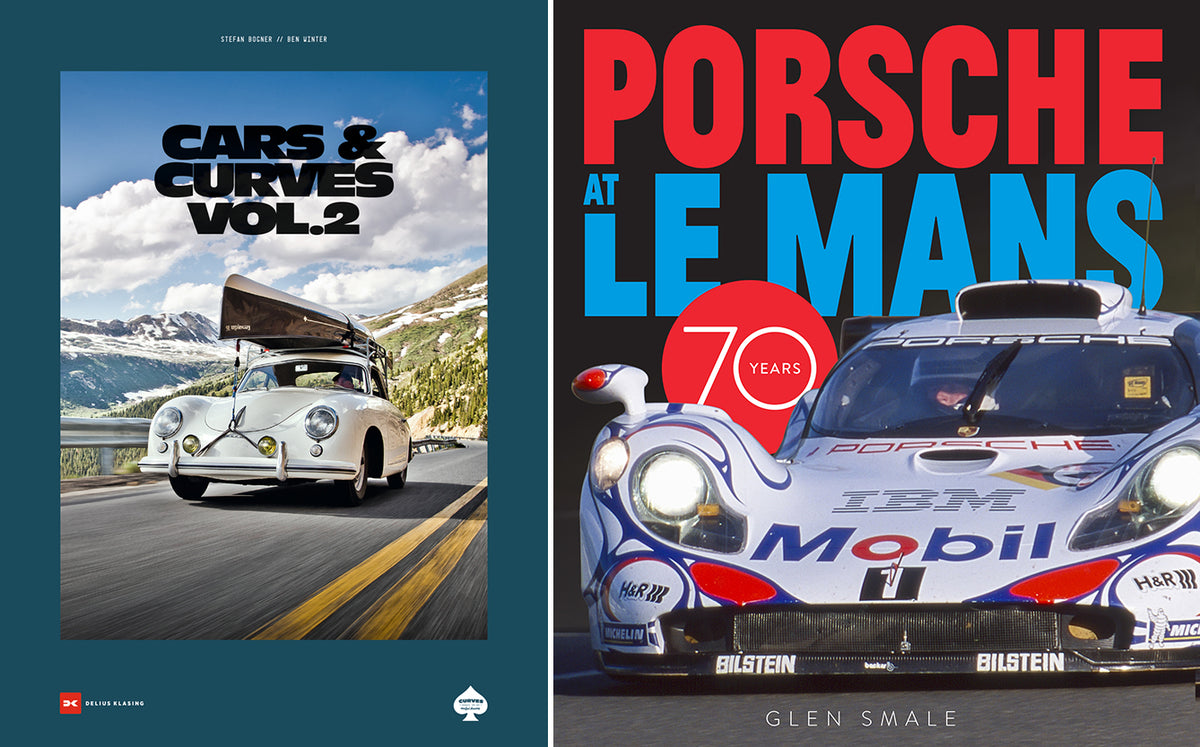 Two New Porsche Books – Vintage Car Posters
